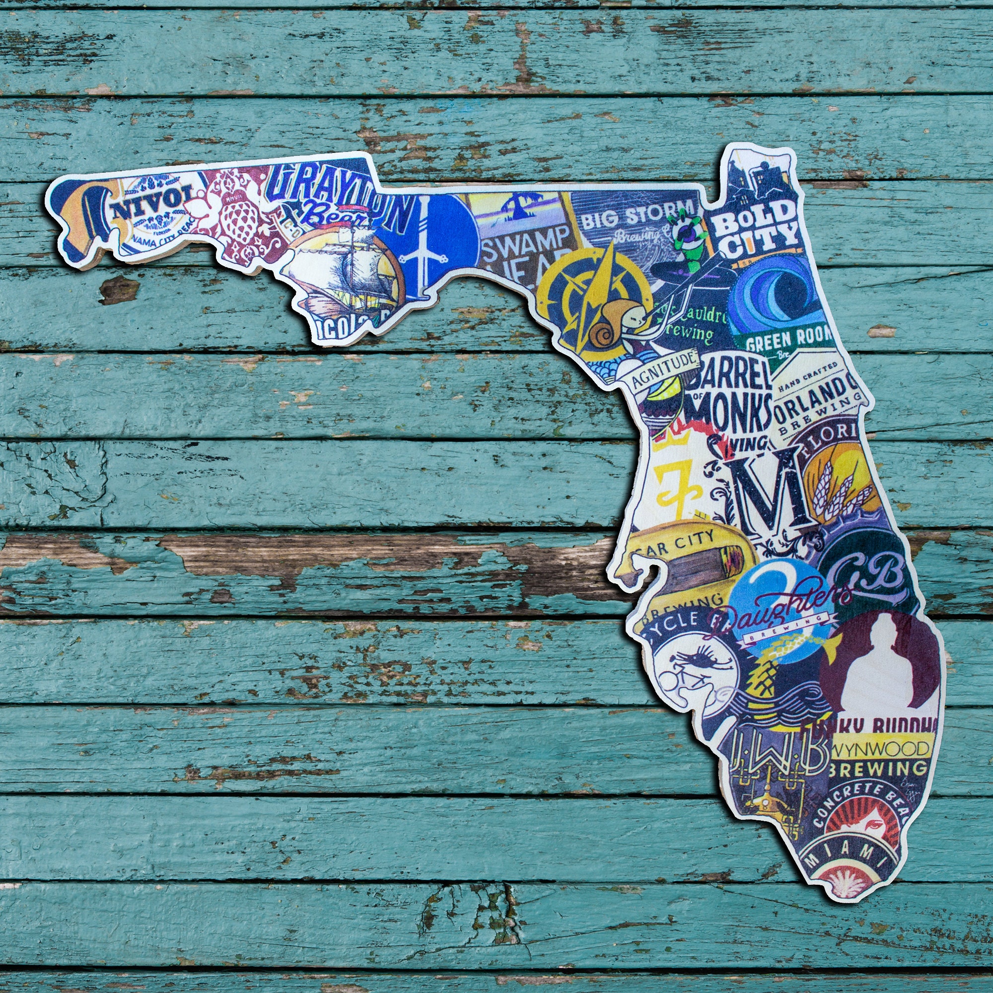 The Aleigator State | Florida Craft Beer Signs | Beer Map, Bonus Room ...