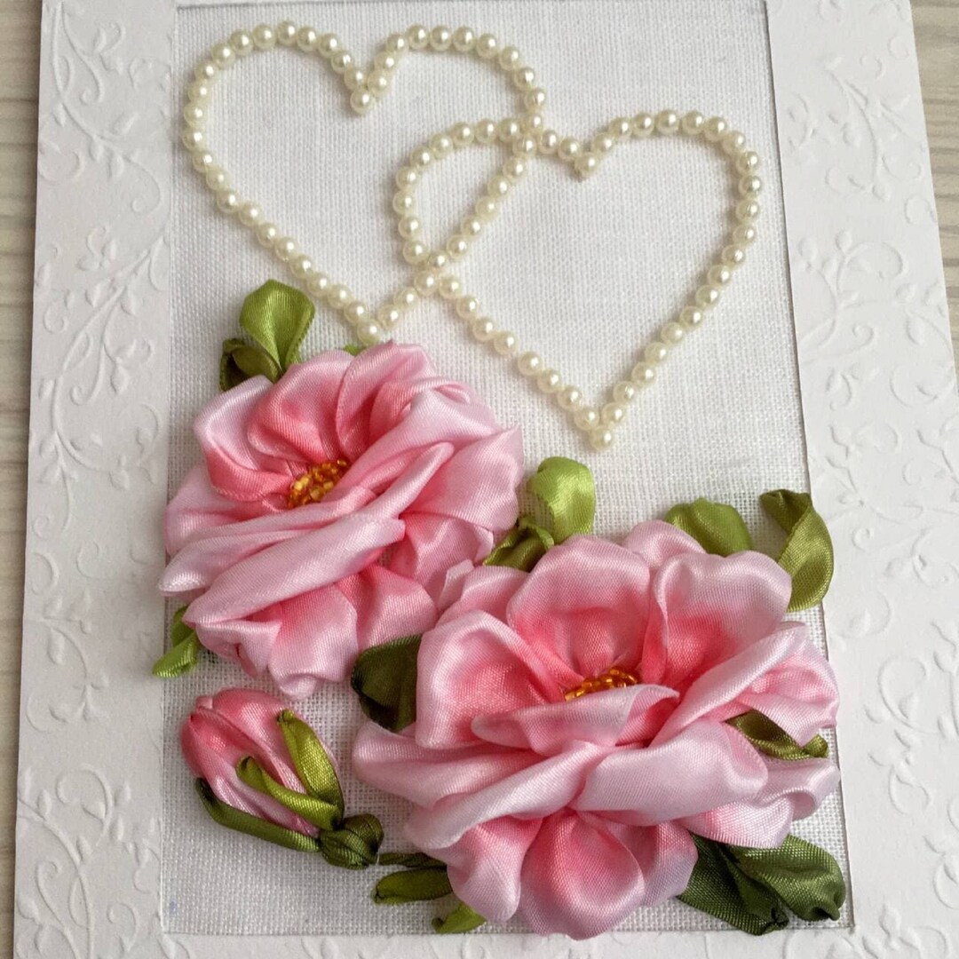 Pearl Wedding Card 30 Years 30th Wedding Anniversary Card Ribbon ...