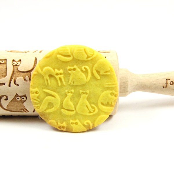 Cat Rolling Pin - Etsy