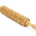 Aztec Engraved Rolling Pin: Beech Wood Cookie Stamp - Etsy