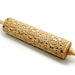 Aztec Engraved Rolling Pin: Beech Wood Cookie Stamp - Etsy