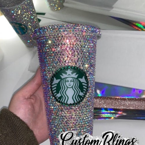 Custom BLING Starbucks Cup Custom BLING Coffee Cup | Etsy