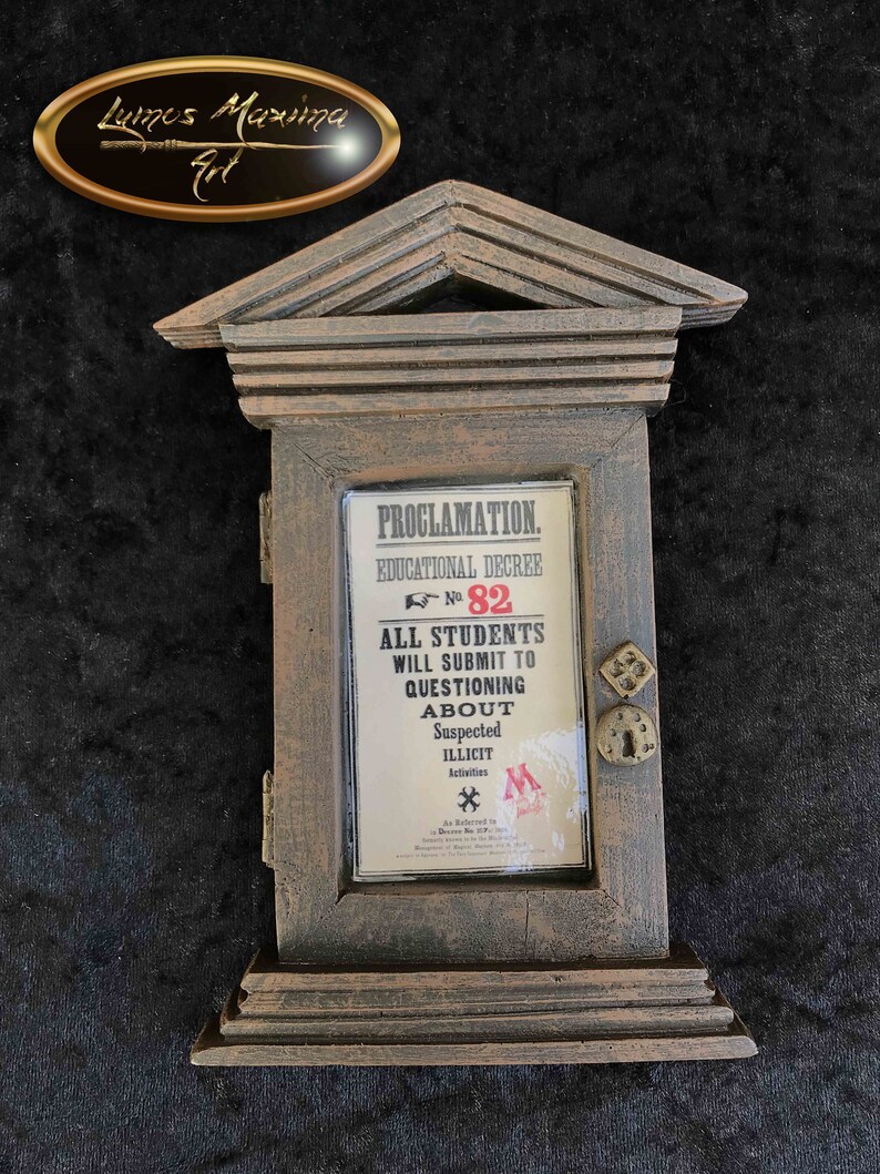 Dolores Umbridge's Proclamation Decree Inspired by Harry - Etsy