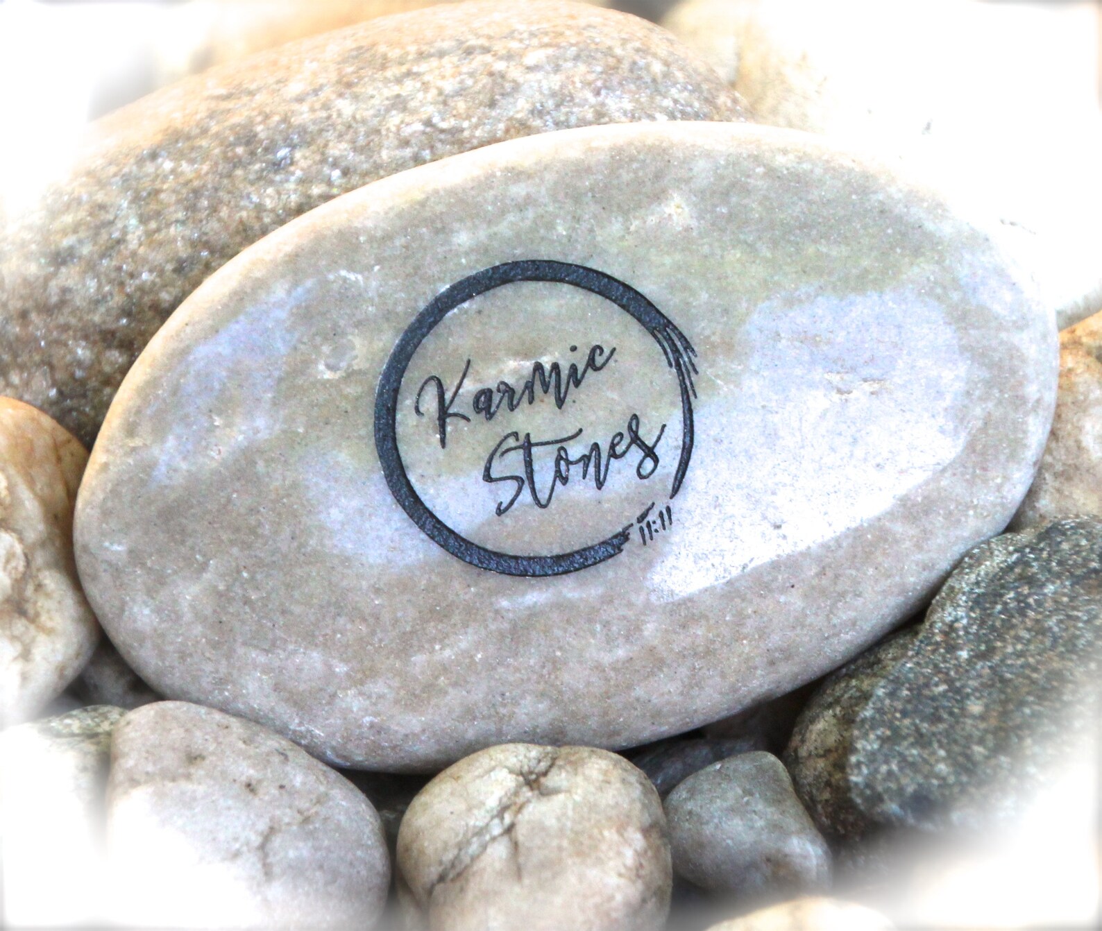 Inspirational Rock Engraved Word Rocks Patience Everything | Etsy