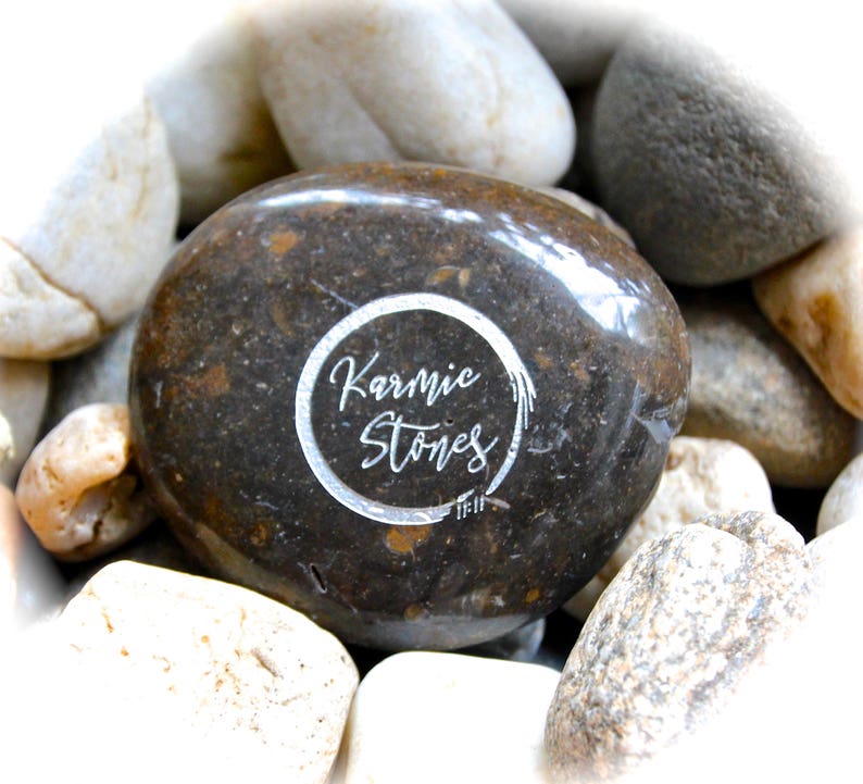 Inspirational Rock Engraved Word Rocks I'm Mostly Peace - Etsy