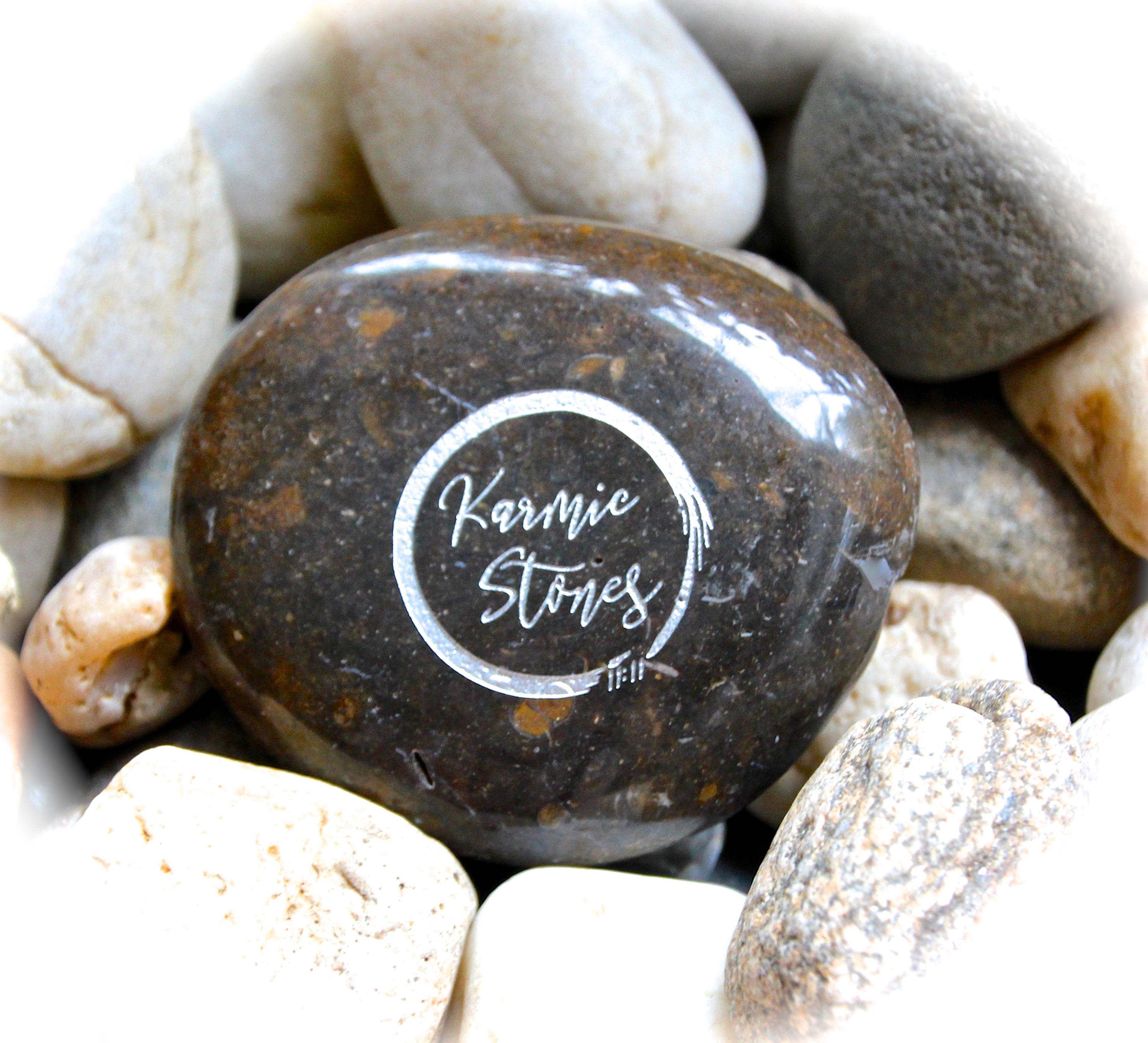 Inspirational Rock Engraved Word Rocks I'm Mostly Peace - Etsy