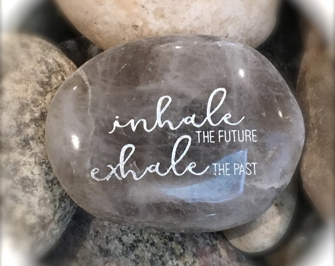 Inspirational Rock Engraved Word Rocks Healing the - Etsy