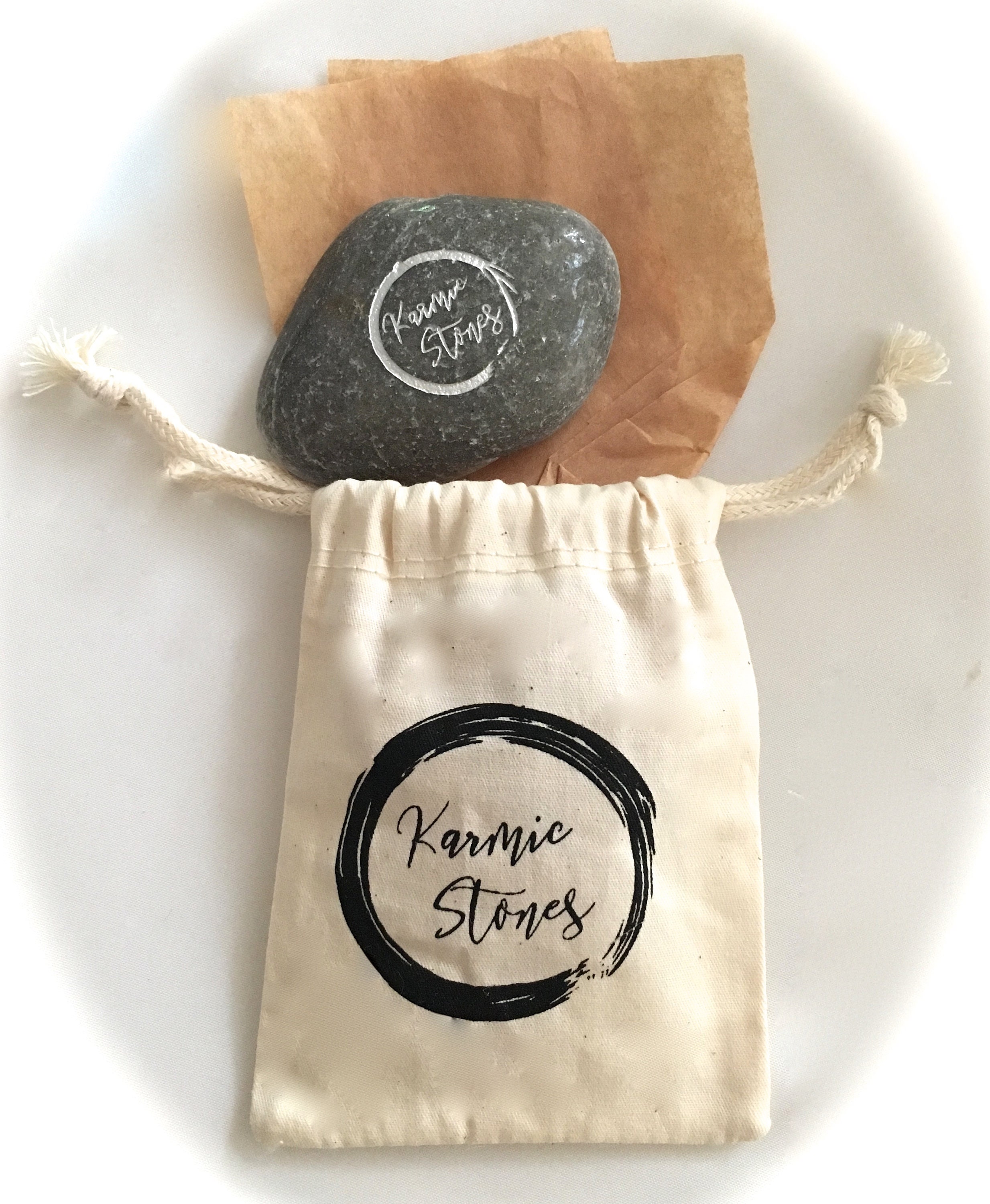 Inspirational Rock Engraved Word Rocks Karma Engraved | Etsy