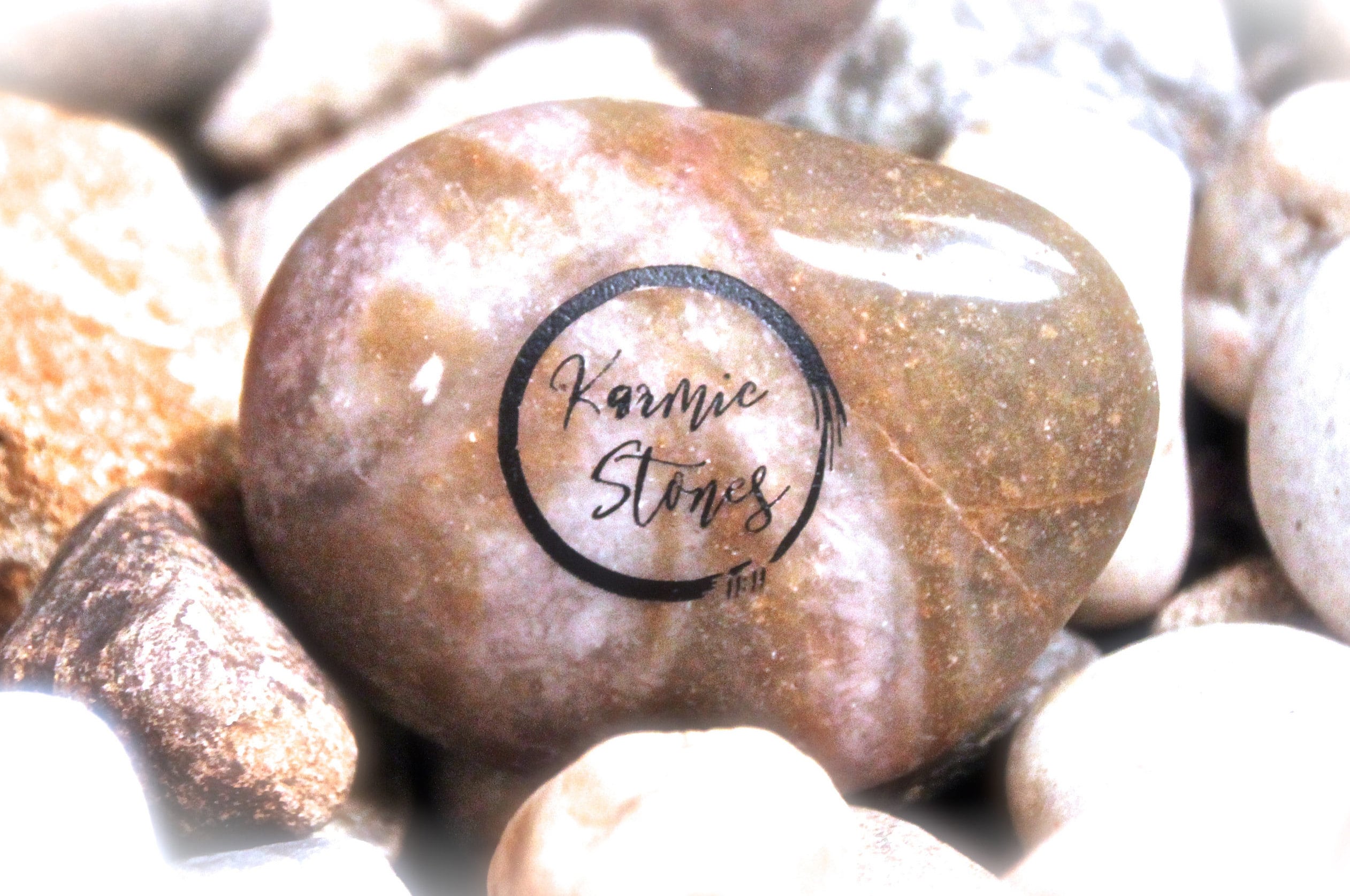 Inspirational Rock Engraved Word Rocks Positive | Etsy