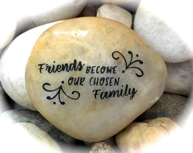 Engraved Word Rock Inspirational Quotes You Are My Rock - Etsy