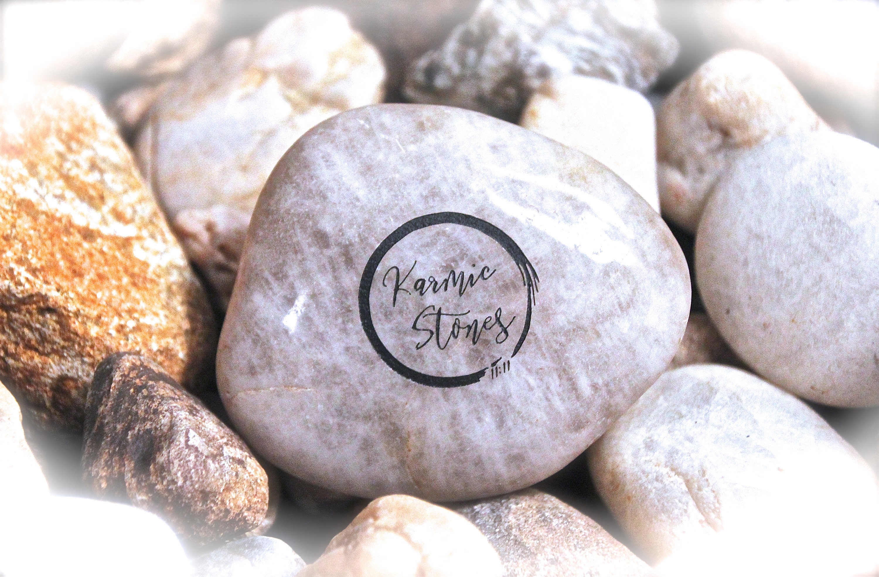 Inspirational Rock Engraved Word Rocks Positive | Etsy