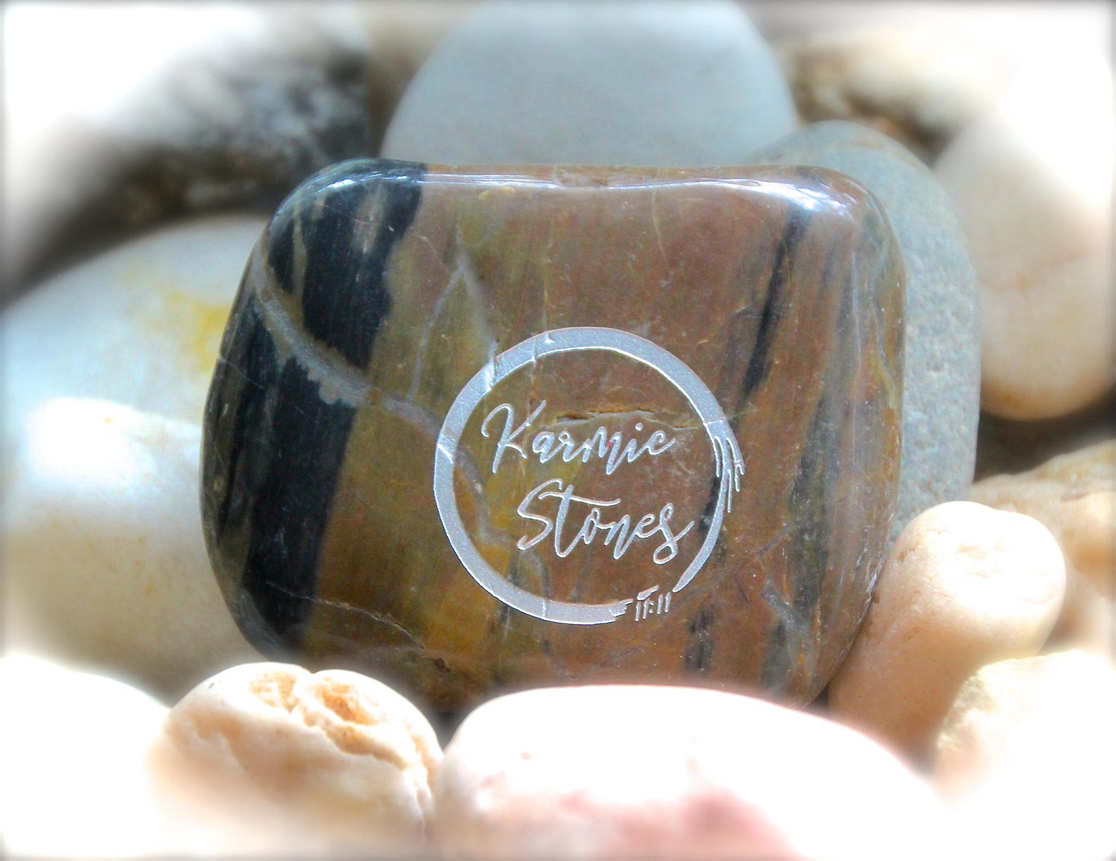 Inspirational Rock Engraved Word Rocks on Your Mark Get - Etsy