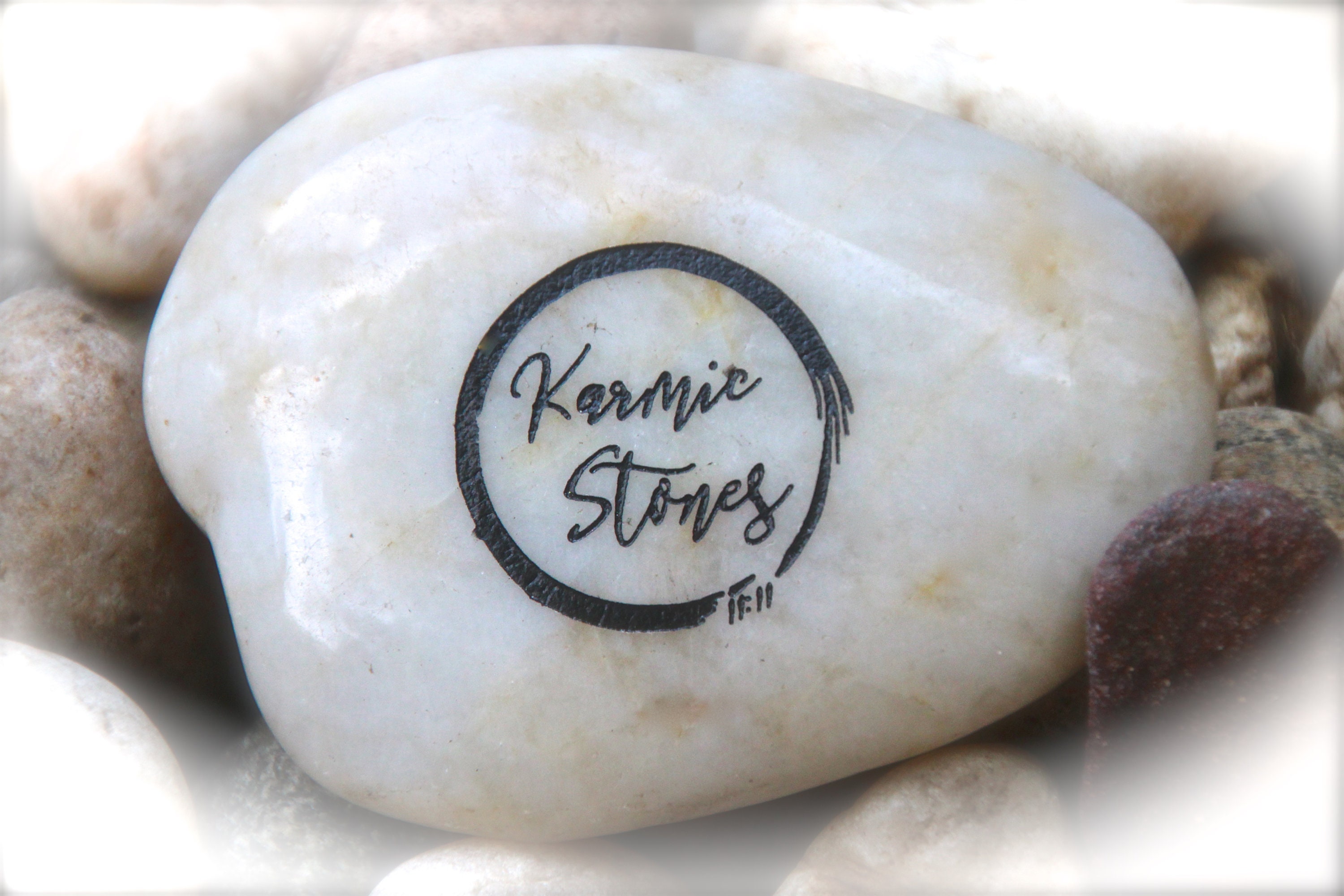 Inspirational Rock Engraved Word Rocks Your Sweet Paw in My | Etsy