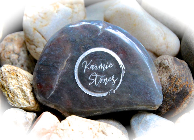 Inspirational Rock Engraved Word Rocks I'm Mostly Peace | Etsy