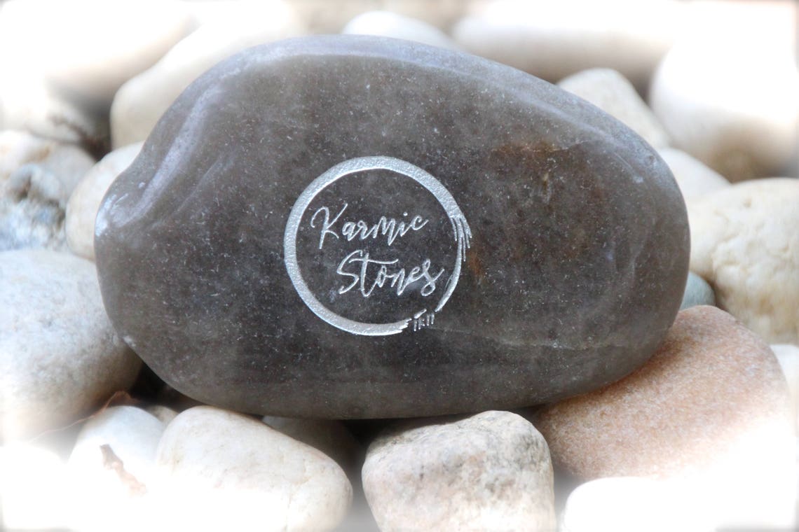 Inspirational Rock Engraved Word Rocks Your Gut Knows | Etsy
