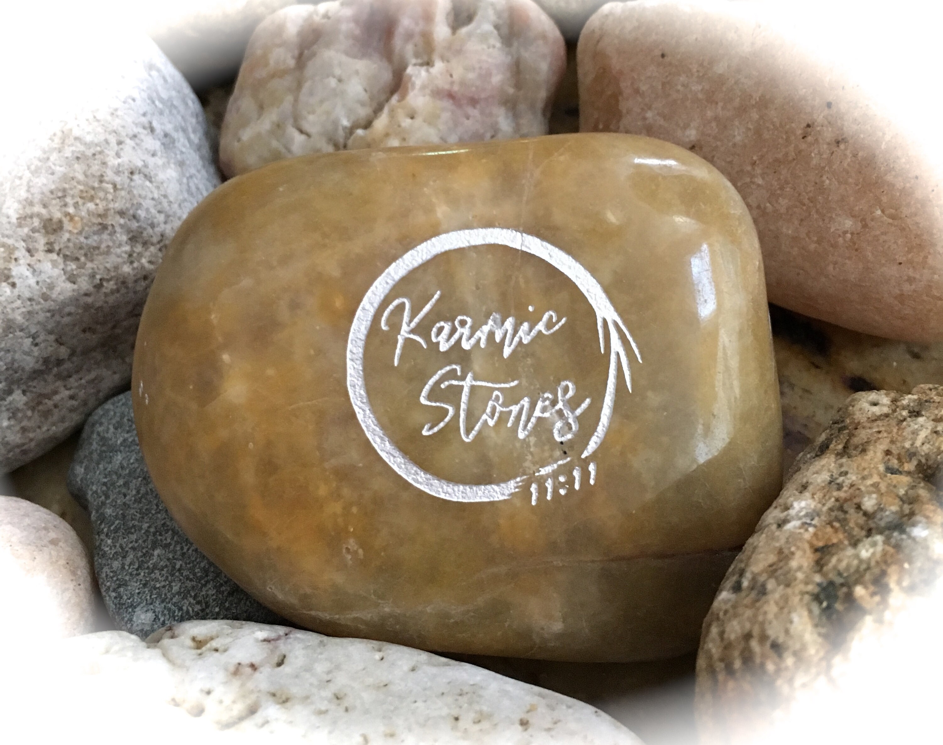 Inspirational Rock Engraved Word Rocks Love is Love is Love | Etsy