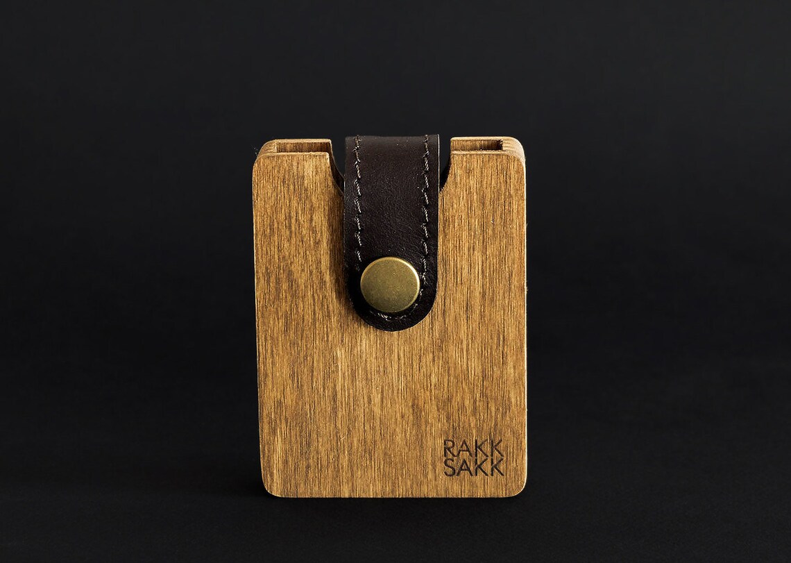 Wooden Card Case, Card Holder, Plywood Case, Wooden Wallet, Boss Gift ...
