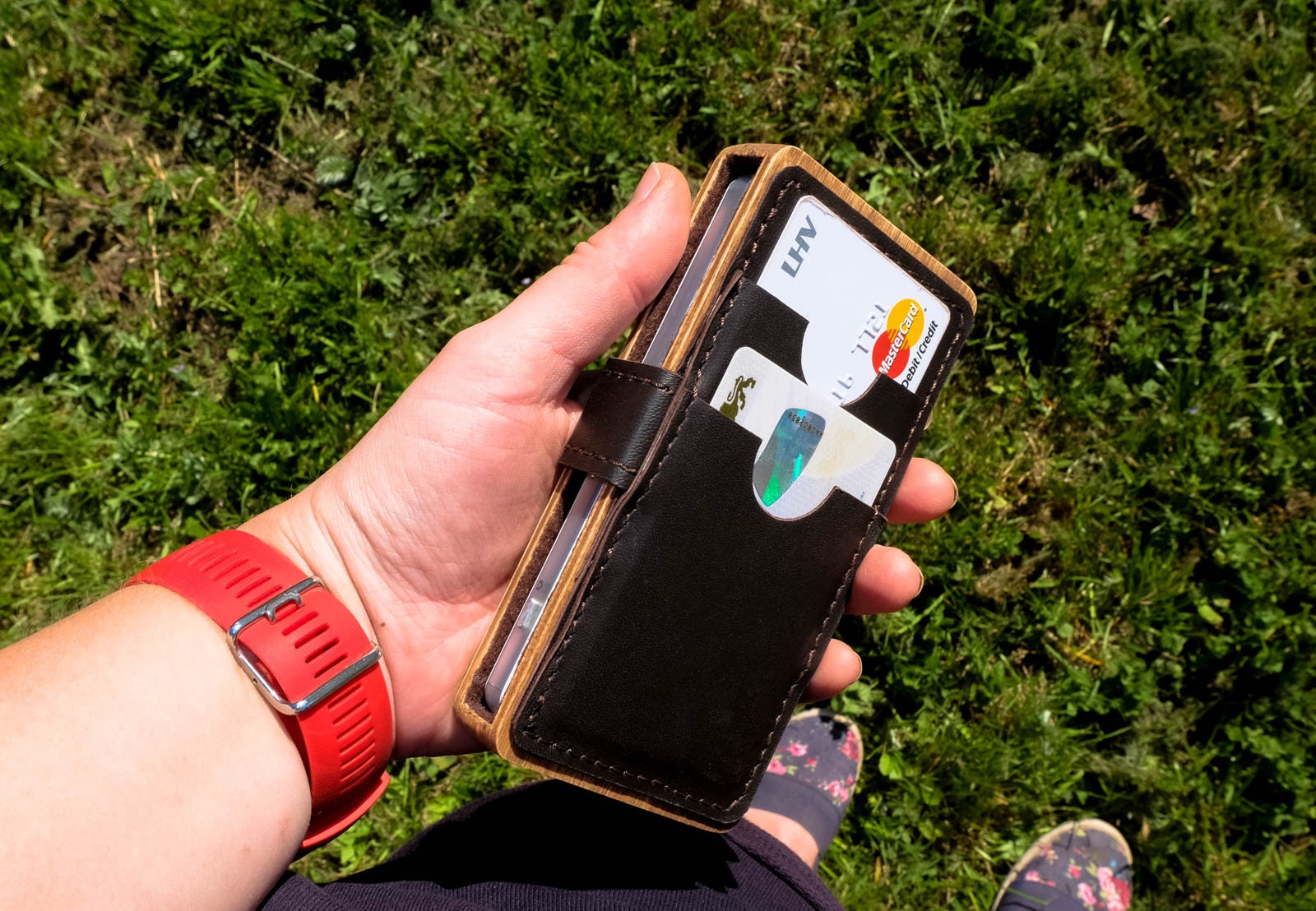 Custom Made Phone Case With Card Holder, Plywood Case, Wooden Case - Etsy