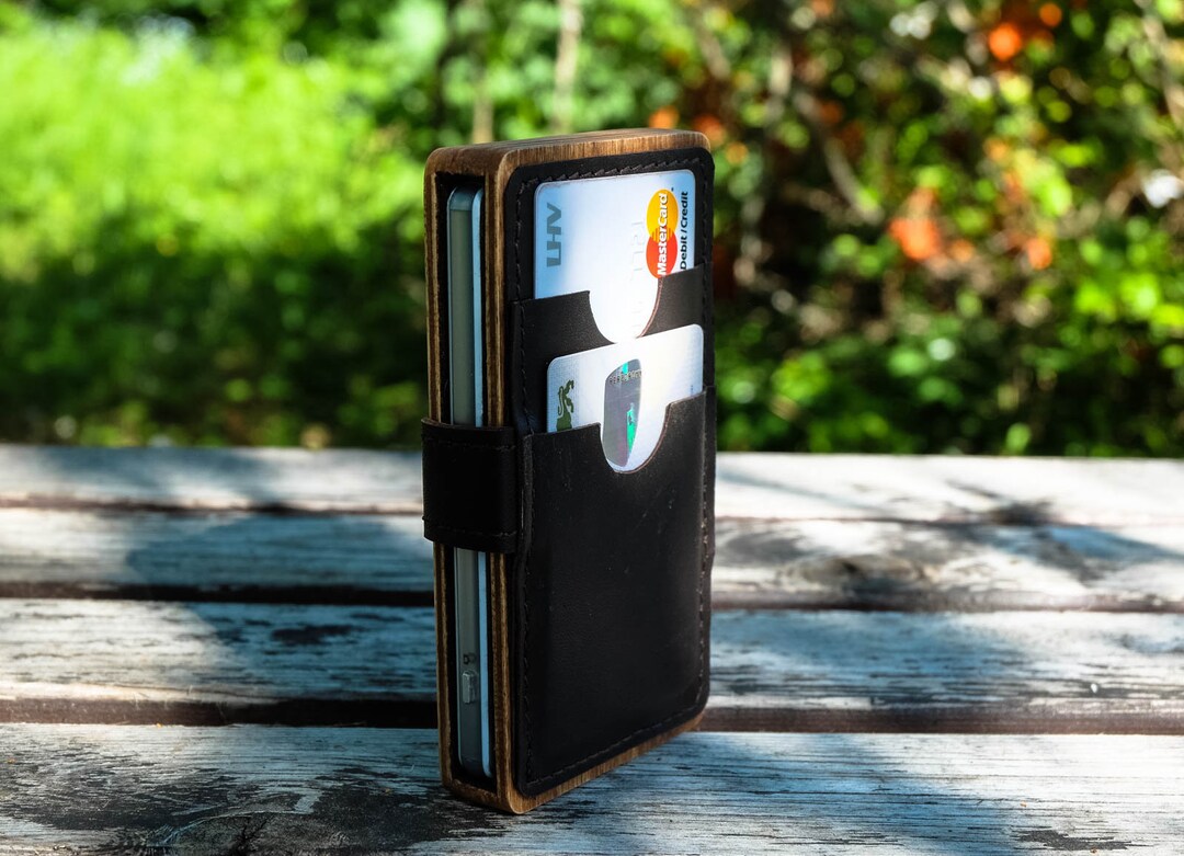 Custom Made Phone Case With Card Holder, Plywood Case, Wooden Case - Etsy