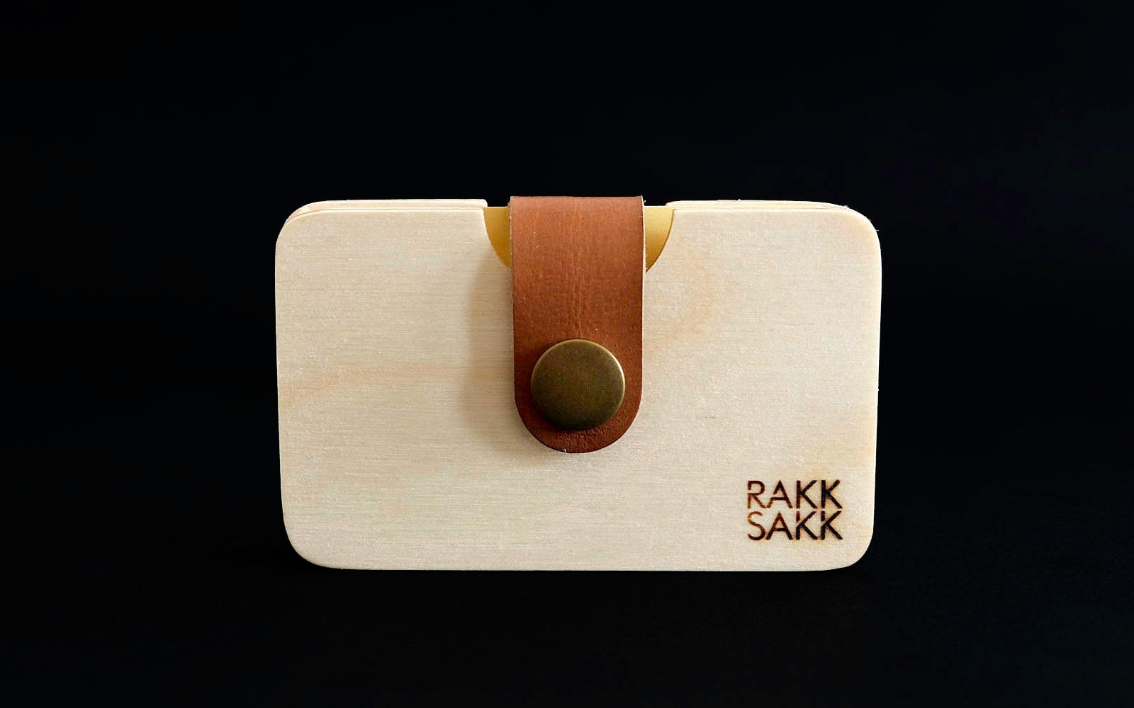 Wooden Card Case, Debit/credit Card Holder, Plywood Case, Natural Wood ...