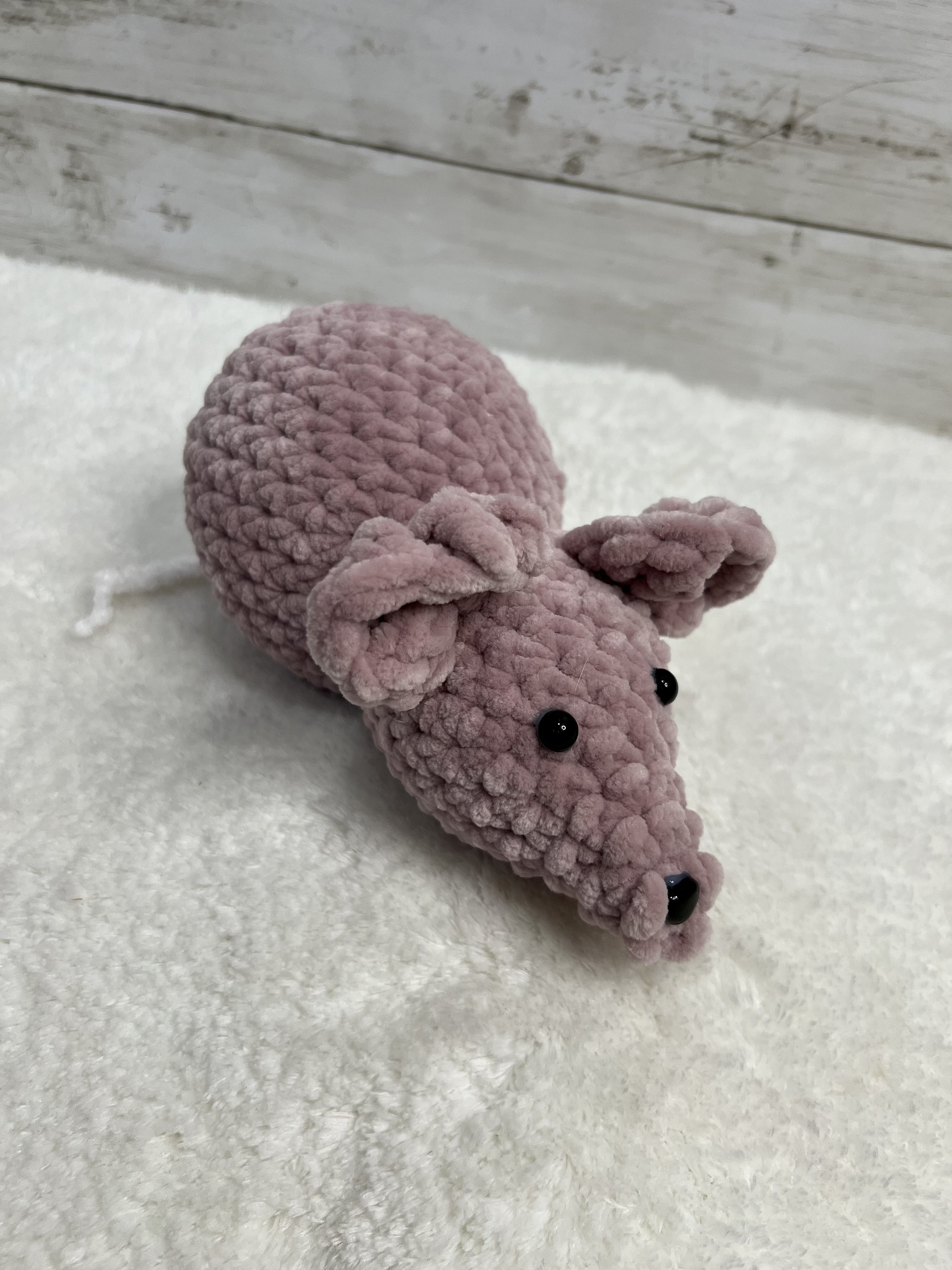 Rat Crochet Pattern, Mouse Crochet Pattern, Easy Crochet Pattern, Mouse ...