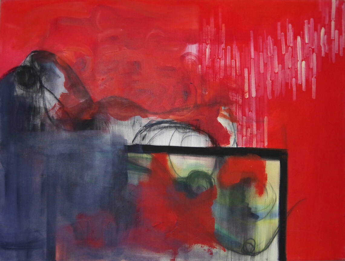 Pressure Fine Art Painting Print | Etsy