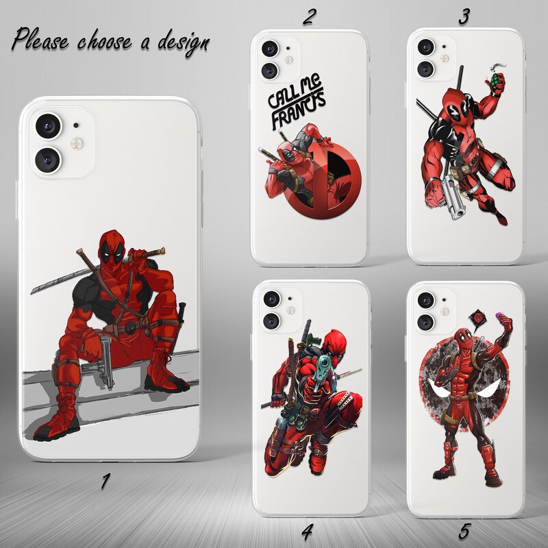 Deadpool iPhone Case - Etsy