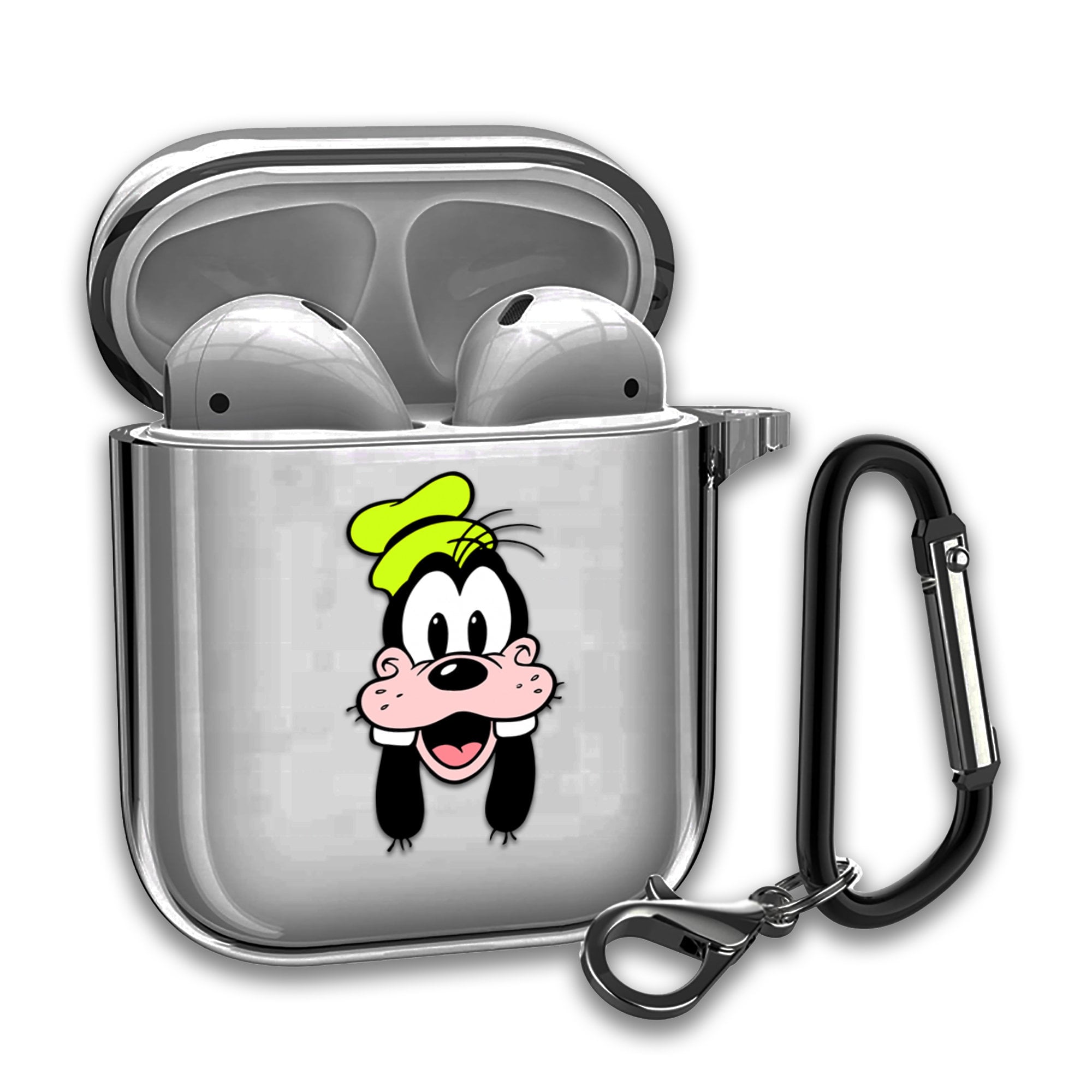 Disney Air Pods Case Clear Goofy Headphones Cover Dog Air Pods 3 Case ...