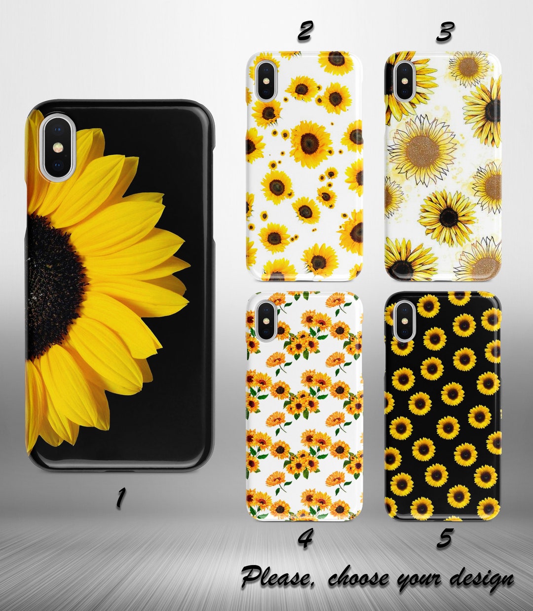 Sunflowers iPhone 16e 15 14 13 Case Galaxy S25 S24 Case Google Pixel 6 ...