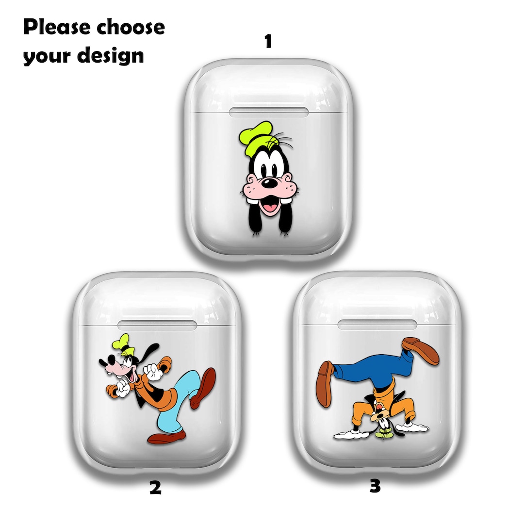 Disney Air Pods Case Clear Goofy Headphones Cover Dog Air Pods 3 Case ...