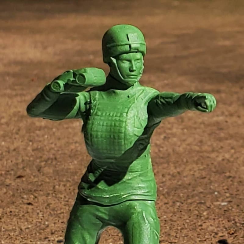 Female Soldier Figure - Etsy