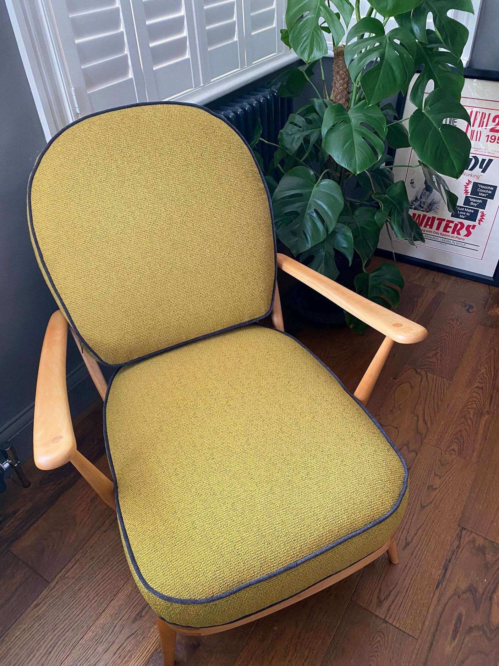 Ercol 203 Chair and Footstool Cushion Covers Made to Order. Custom ...