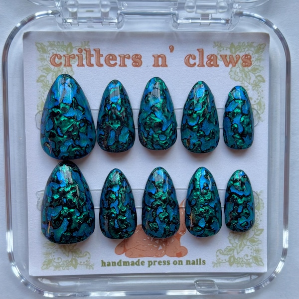 Frog Nails - Etsy