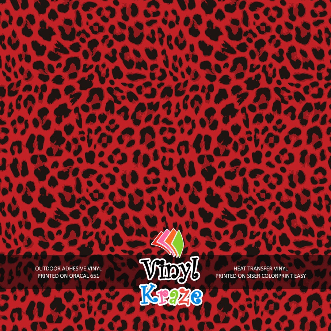 Animal Print 6 Patterned Vinyl / Printed 651 Vinyl / - Etsy