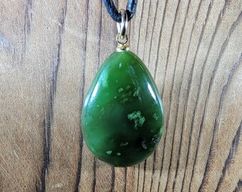 Alaskan Jade Pendant - Etsy