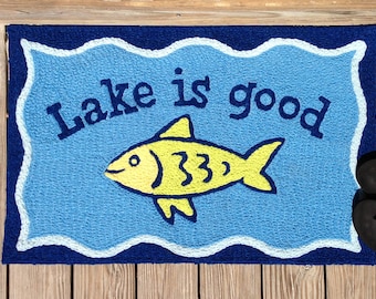 Lake House Rug - Etsy