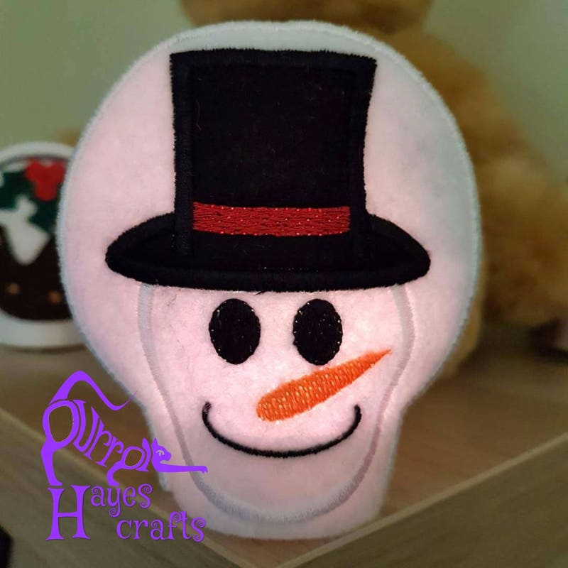 Snowman Tea Light - Etsy