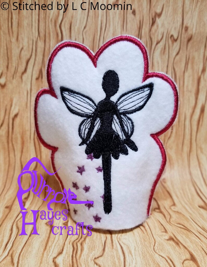 ITH Fairy Tea Light Cover Machine Embroidery Design | Etsy