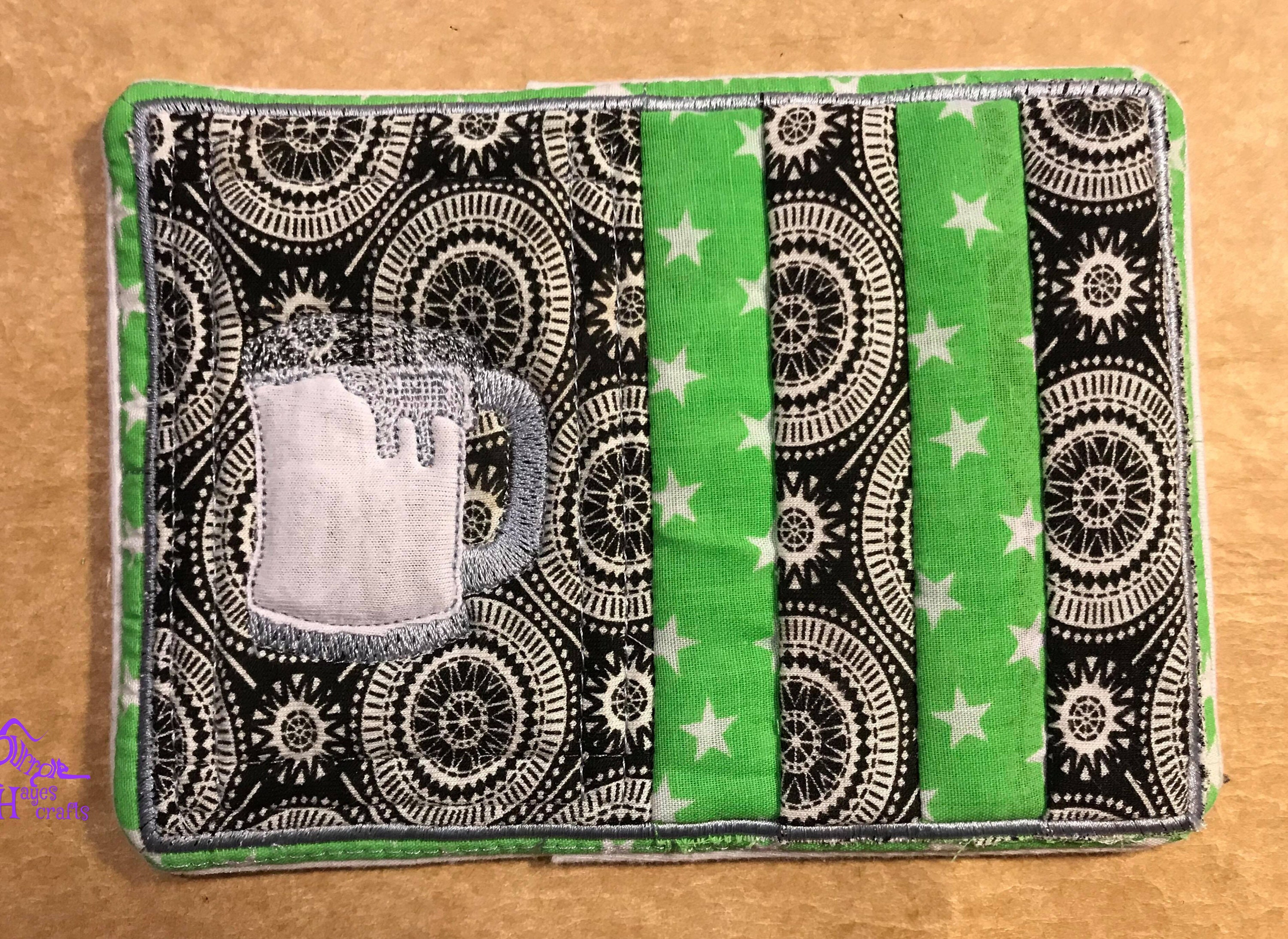 ITH Beer Coaster/mug Rug Machine Embroidery Design - Etsy