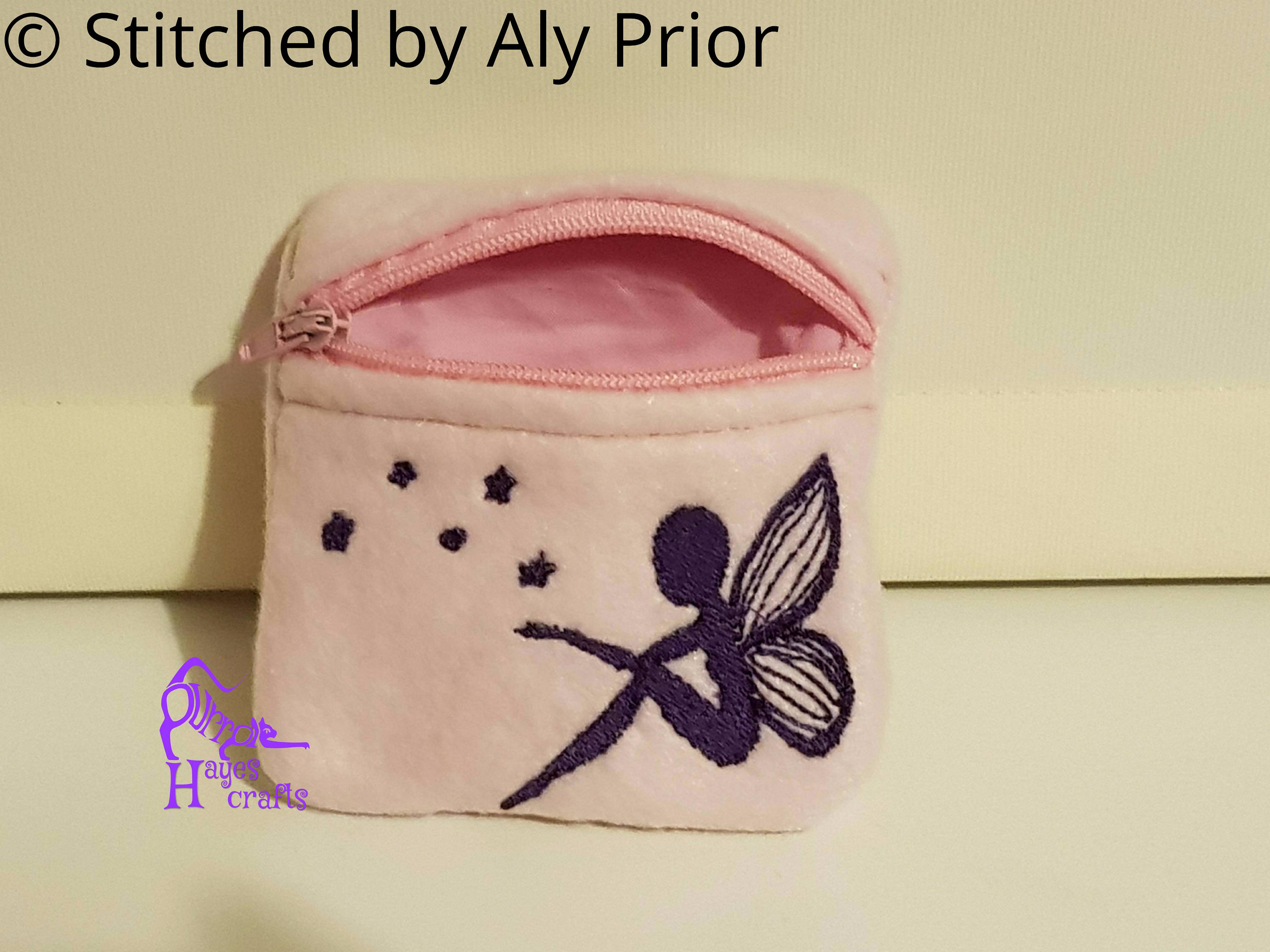 ITH Fairy Coin Purse Machine Embroidery Design - Etsy