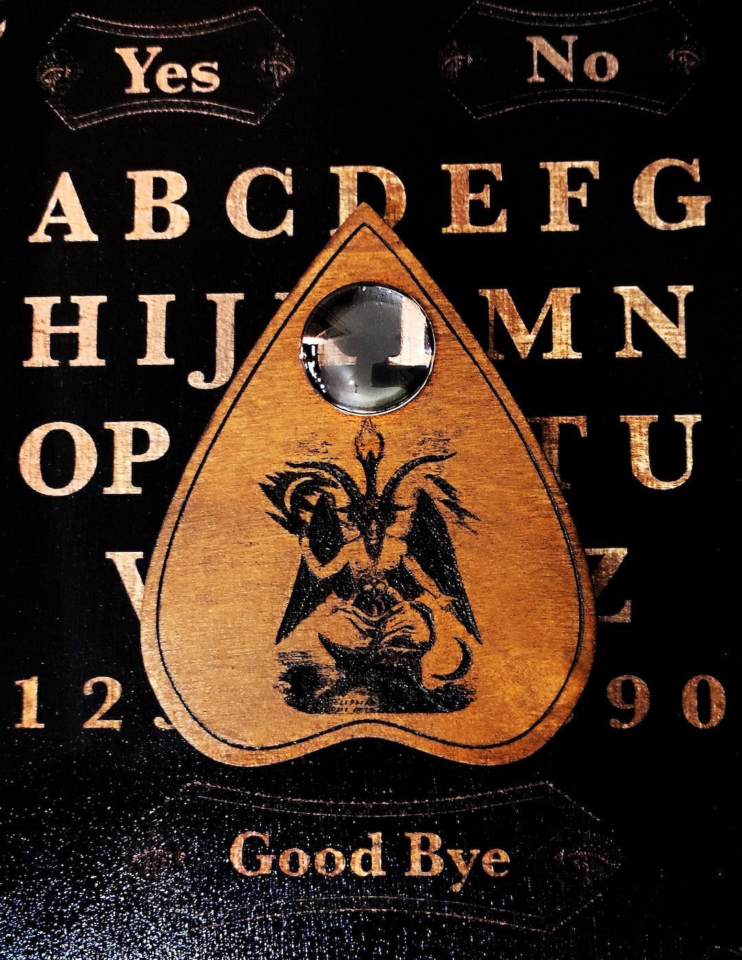 Ouija, Baphomet, Ouija Table, Ouija Board, Planchette, Esotericism ...