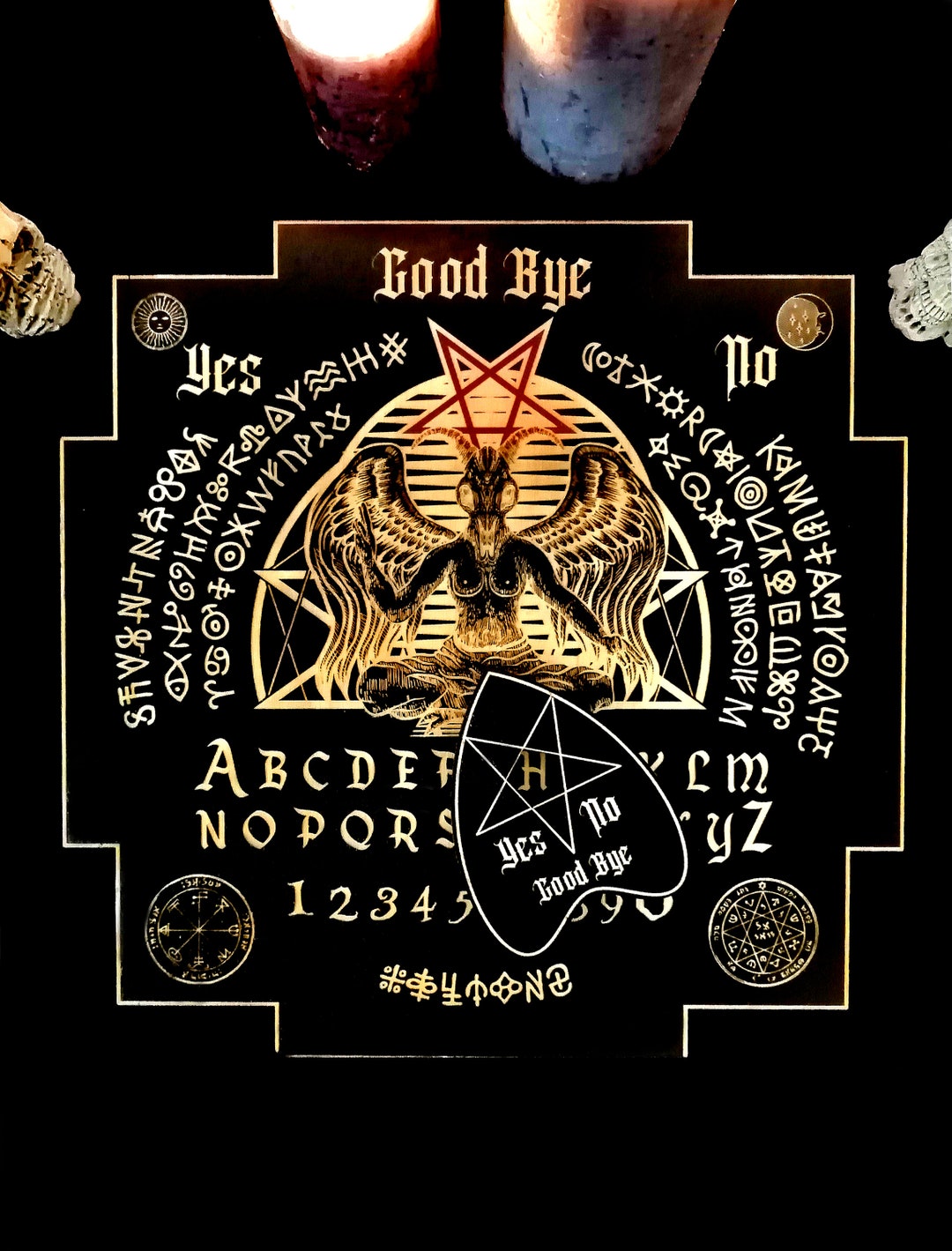 Ouija, Ouija Board, Occult, Spiritism, Divinatory Art for Spiritualism ...