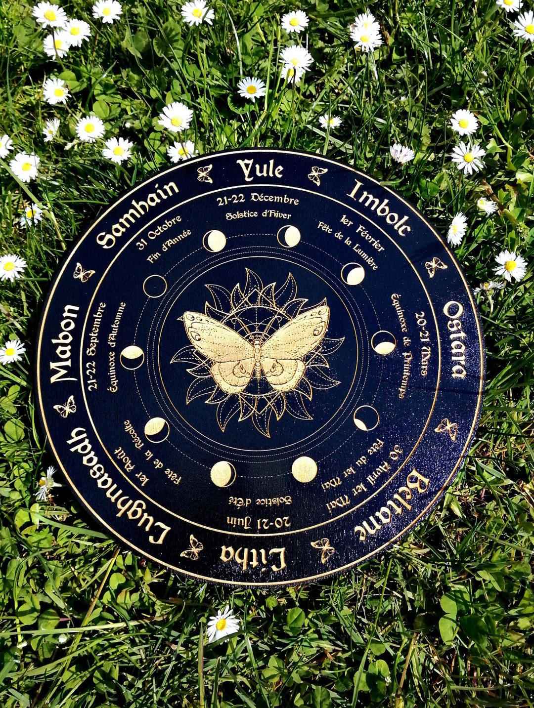 Buy Wicca, Wheel of Life, Wheel of the Year, Wheel of Sabbats, Wiccan ...