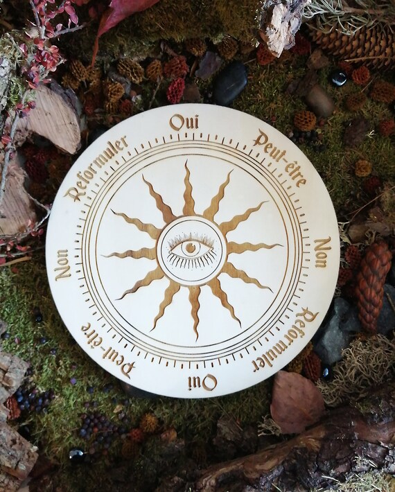 Pendule Plateau de Divination Radiesthésie ésotérisme | Etsy
