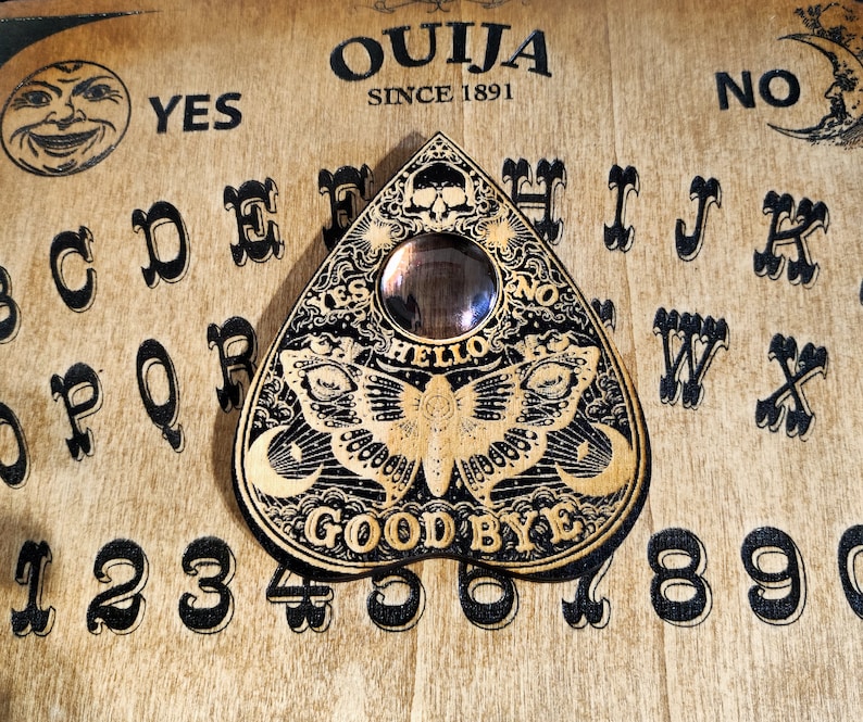 Ouija, Esotericism, Occult, Ouija Board, Planchette, Divination Board ...