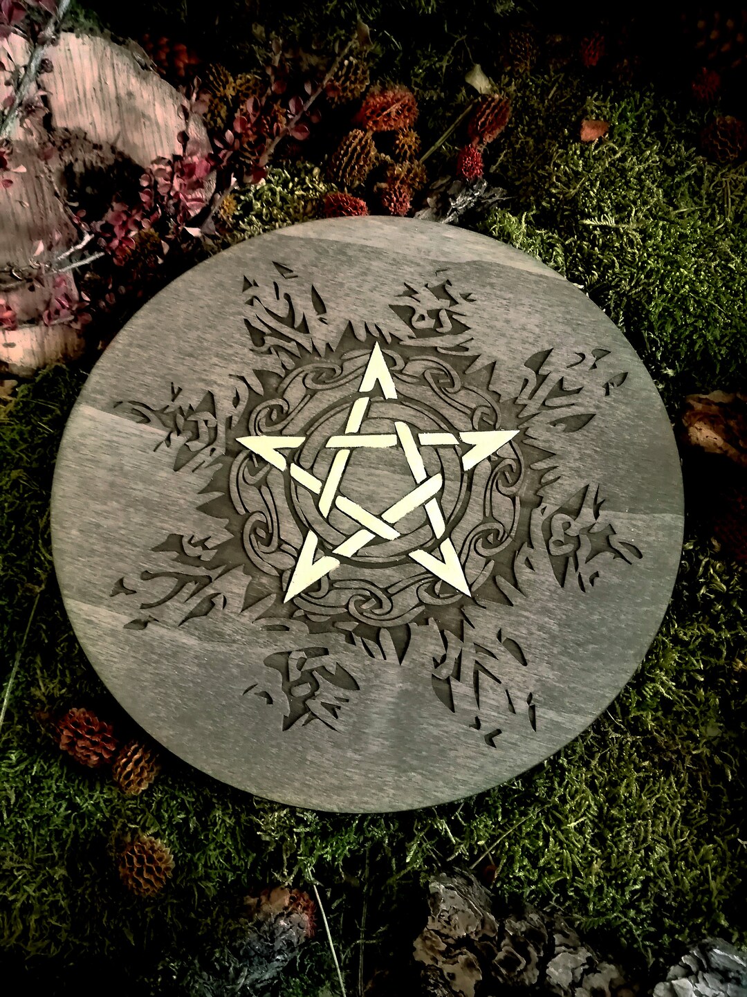 Esotericism, Pentacle, Pentagram, Altar, Wicca, Pagan, Witchy, Altar ...