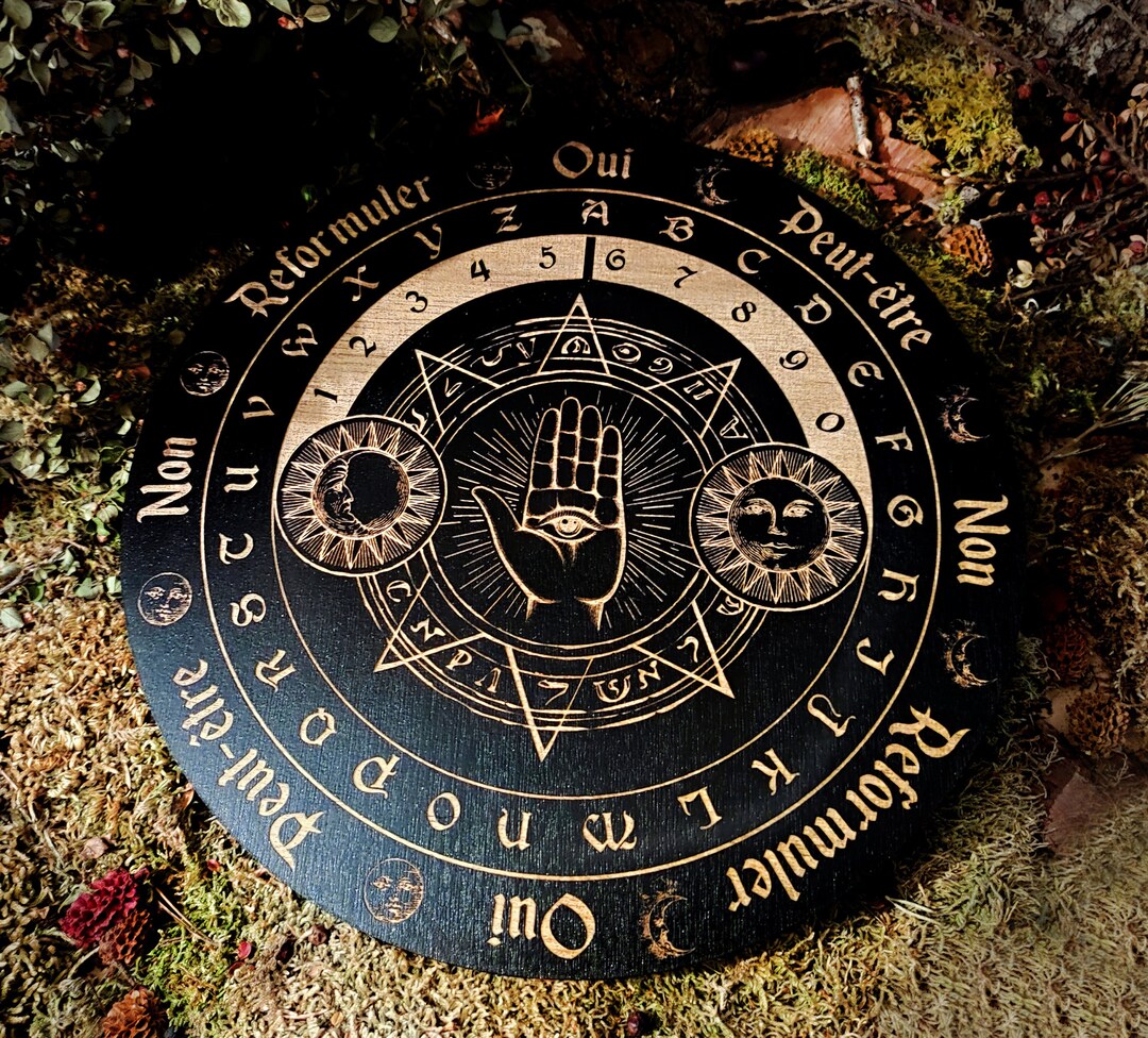Pendulum, Pendulum Tray, Divinatory Tray, Dowsing Board for Divinatory ...