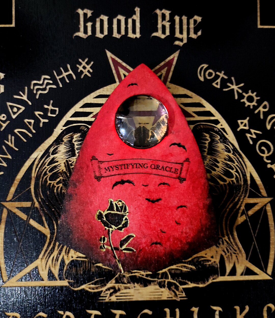 Ouija Wood, Drop Pointer for Ouija Board or Decorative Object, Ouija ...