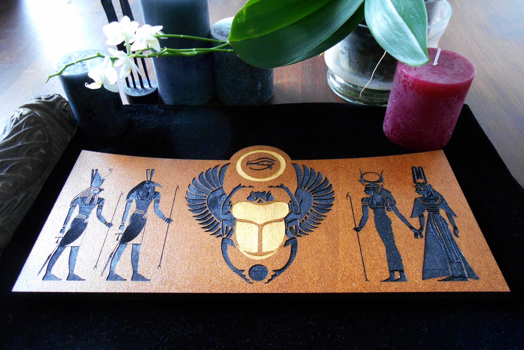 Egypt, Egyptian Esoteric Altar, Nile Valley, Osiris, Nefertiti ...