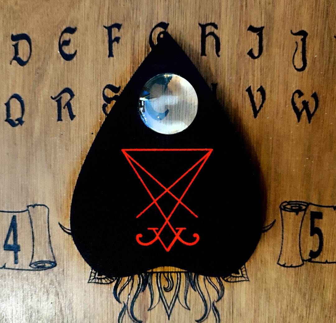 Ouija, Board, Ouija Wood, Ouija Drop, Pointer for Ouija, Ouija Table, Esotericism, Spiritualism ...